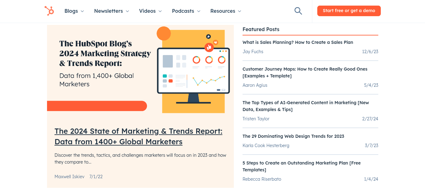 List of the World's Best SaaS Blogs | Clickstrike