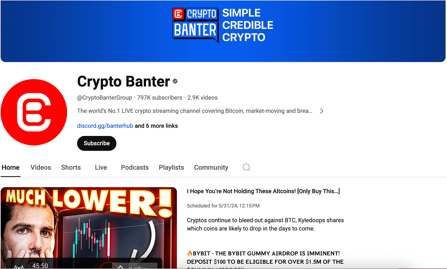 Biggest YouTube Crypto Influencers & Channels To Follow in 2025